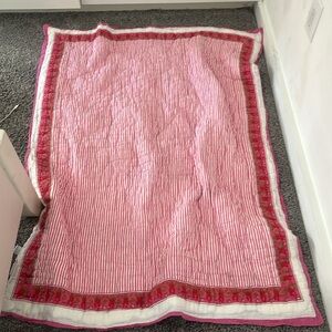 Roller Rabbit | Bedding | Roller Rabbit Pink Monkey Baby Quilt | Poshmark